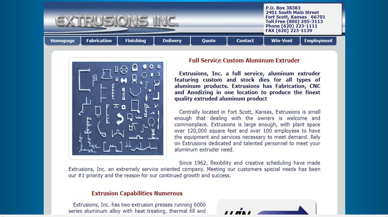 Extrusions, Inc. | Aluminum Extrusions