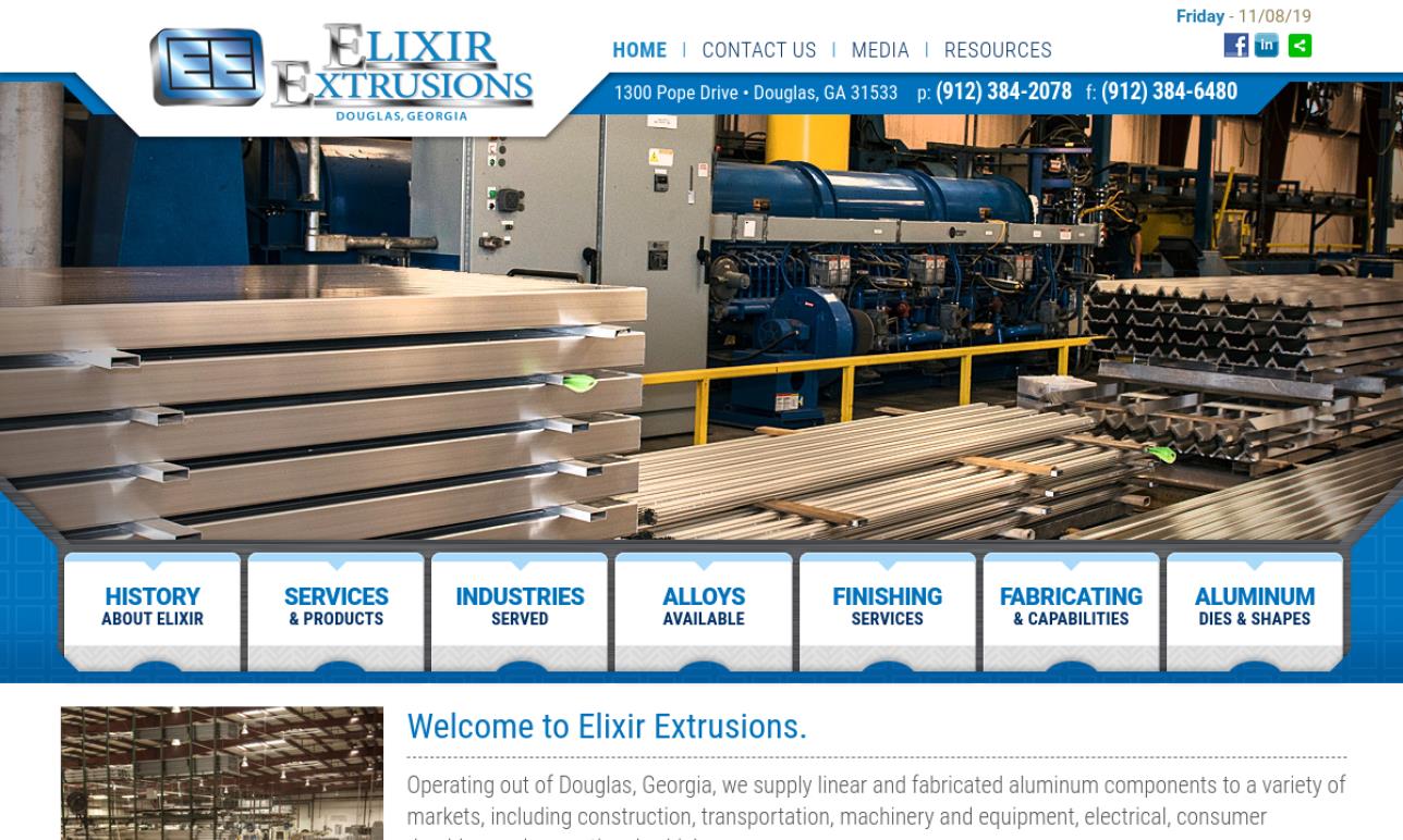 Elixir Extrusions | Aluminum Extrusions